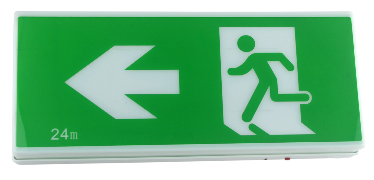 Wall Mount LED Exit Light - Antec Construction